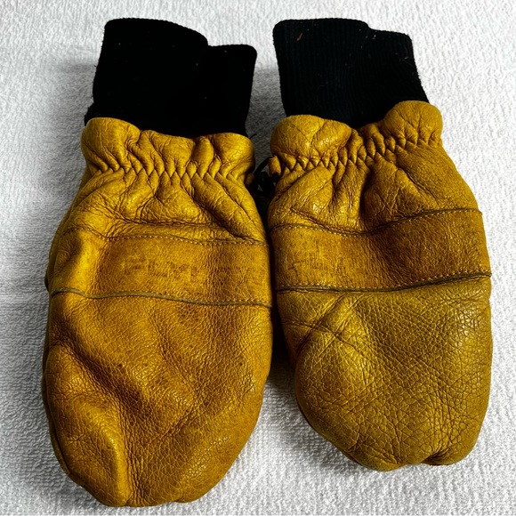 flylow | Accessories | Flylow Leather Mittens Size S Ski Snowboard Work ...